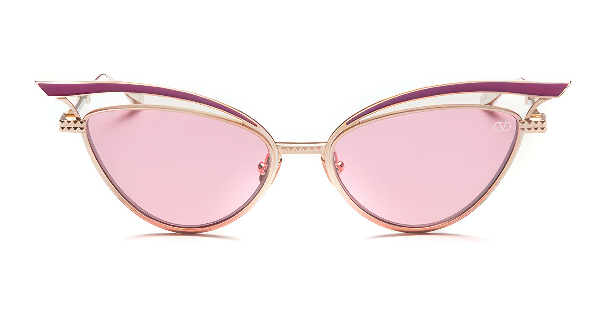 Valentino V-glassliner - gold / violet – Mondello 1962